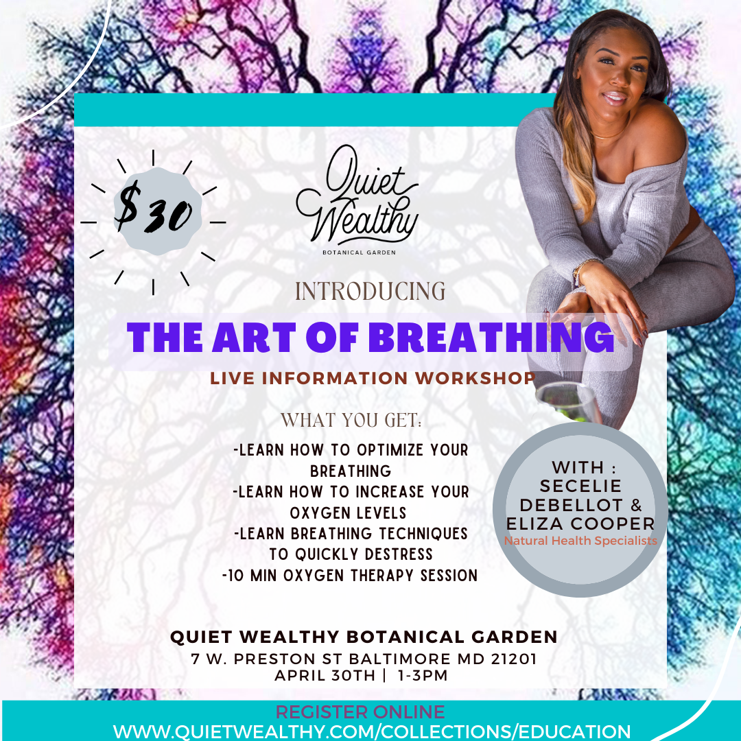The Art of Breathing – Quiet Wealthy shop
